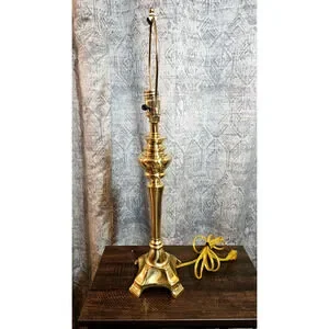 Stiffel | Accents | Vintage Stiffel Heavy Brass Trophy Table Lamp Mcm ...